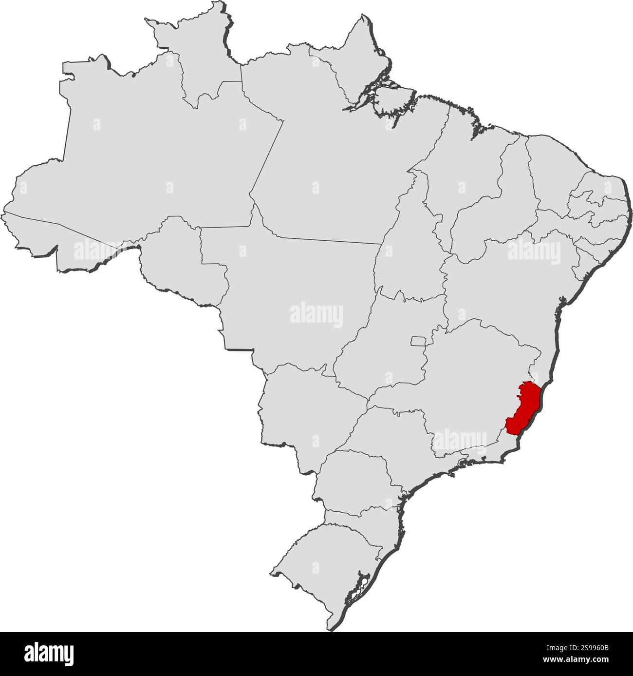 Espírito santo state brazil Stock Vector Images - Alamy
