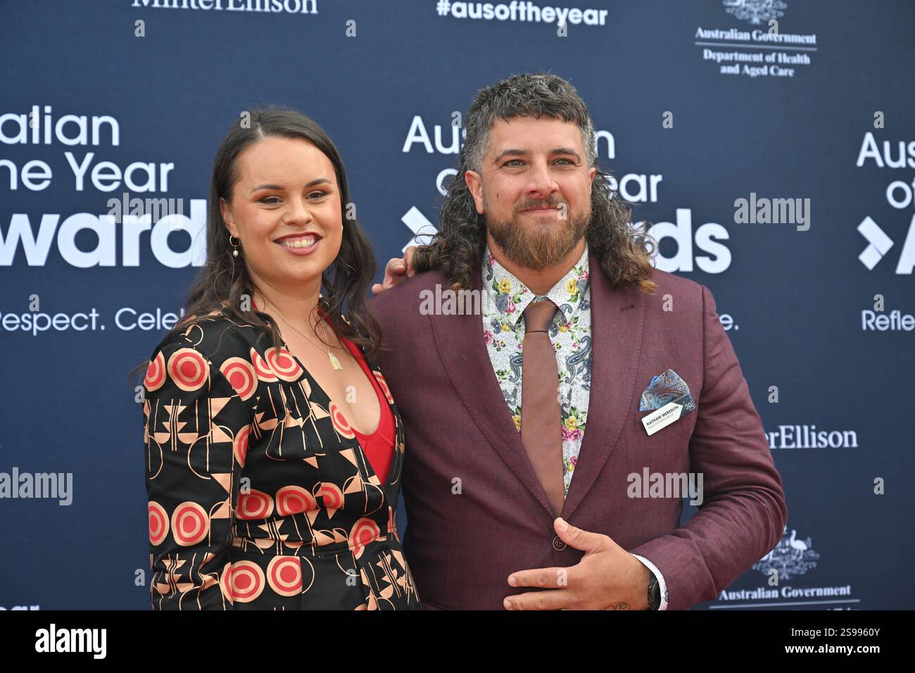 Queensland’s Young Australian of the Year Dr Katrina Wruck and Nathan ...