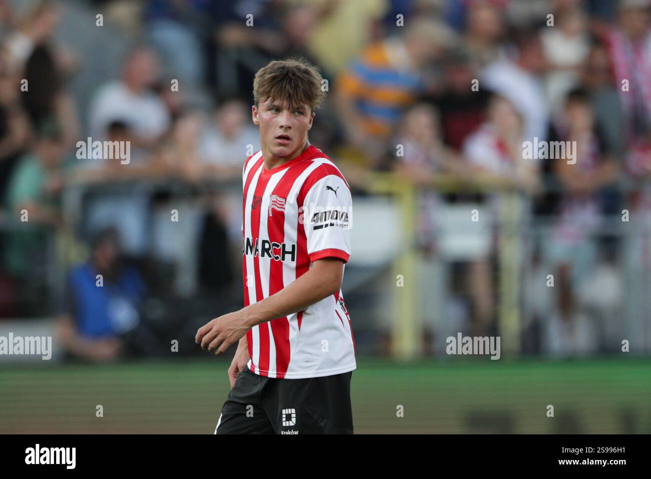 Filip Rozga of Cracovia Krakow seen during Polish League PKO BP ...