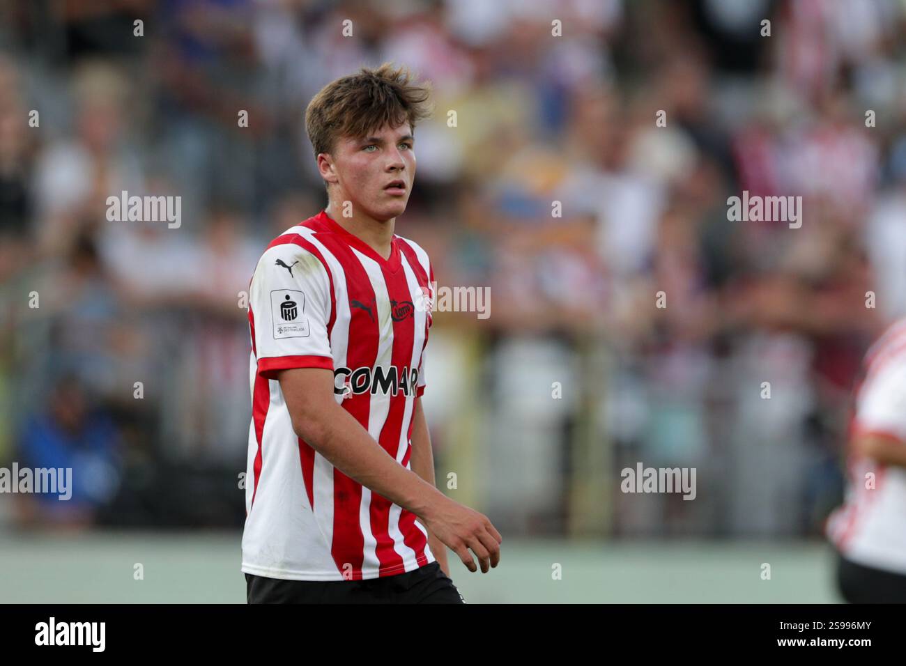 Filip Rozga of Cracovia Krakow seen during Polish League PKO BP ...