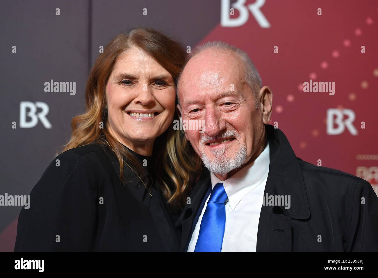 Corinna Binzer und Sepp Schauer. Roter Teppich,Red Carpet,Bayerischer ...