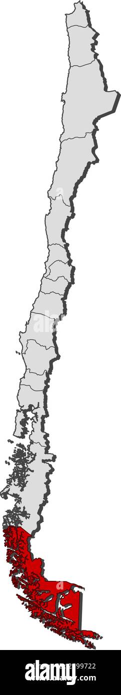 Antarctica map territories hi-res stock photography and images - Alamy