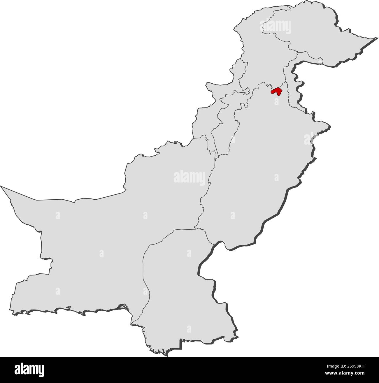 Islamabad pakistan maps cartography geography hi-res stock photography ...