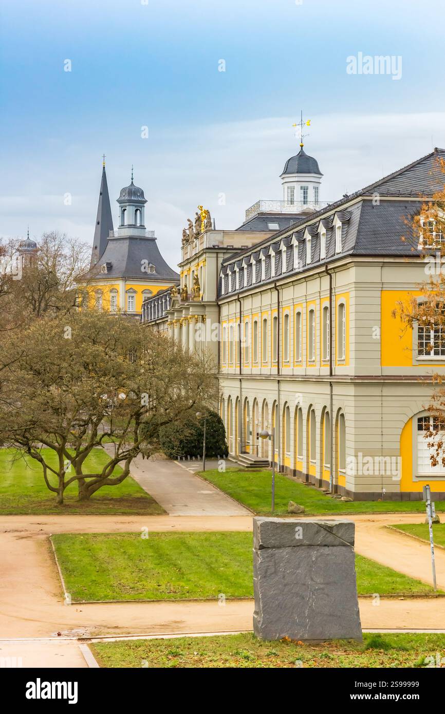 Historic buildings of the former palace, now university in Bonn ...
