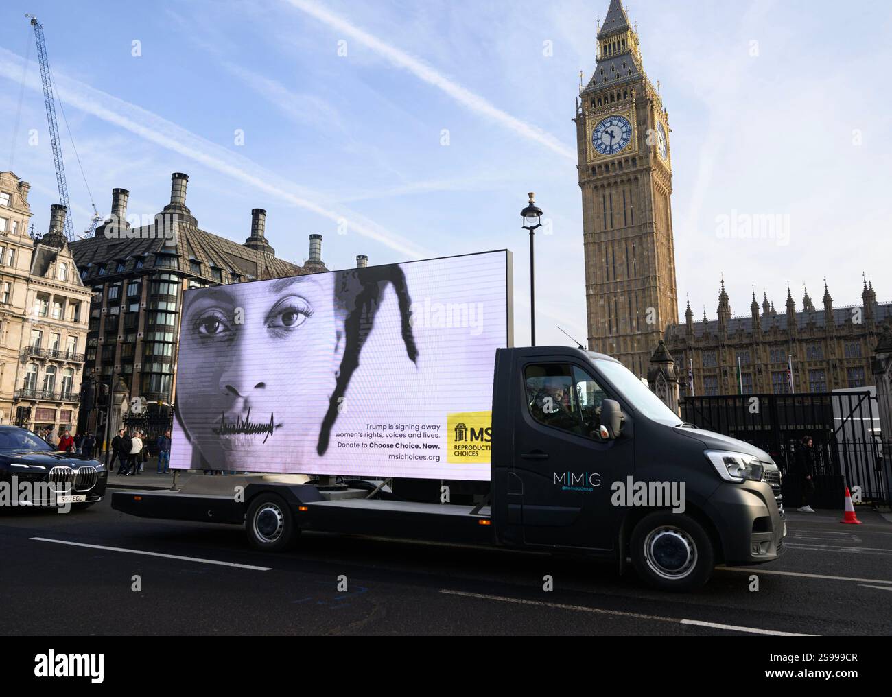 EDITORIAL USE ONLY General views of the 'Choose Choice' DigiVan, which ...