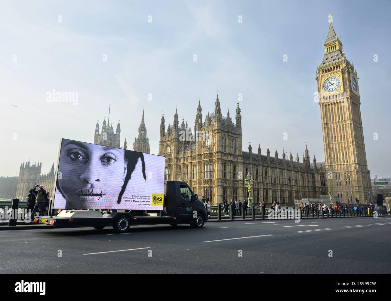 EDITORIAL USE ONLY General views of the 'Choose Choice' DigiVan, which ...