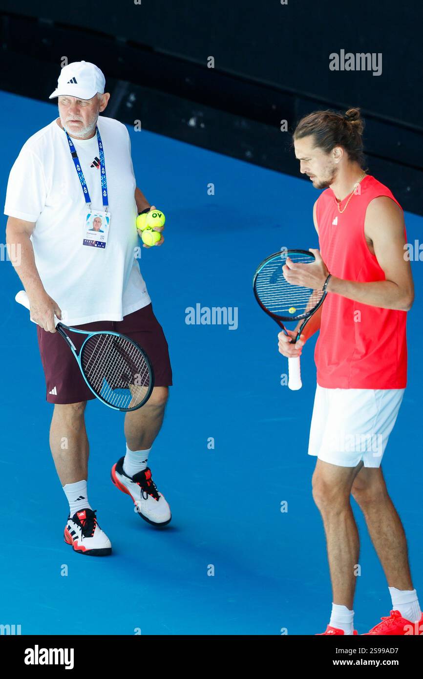 25 January 2025, Australia, Melbourne: Tennis: Grand Slam - Australian ...