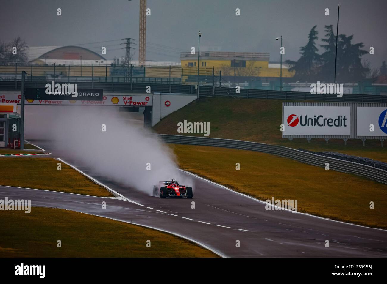 #16 Charles Leclerc, Scuderia Ferrari training with the Ferrari SF-23 ...