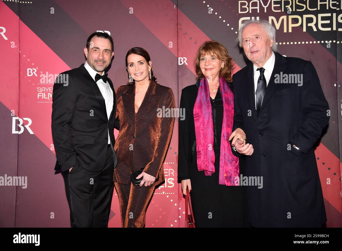 Oliver Haas, Anja Kling und Günther Maria Halmer mit Ehefrau Claudia ...