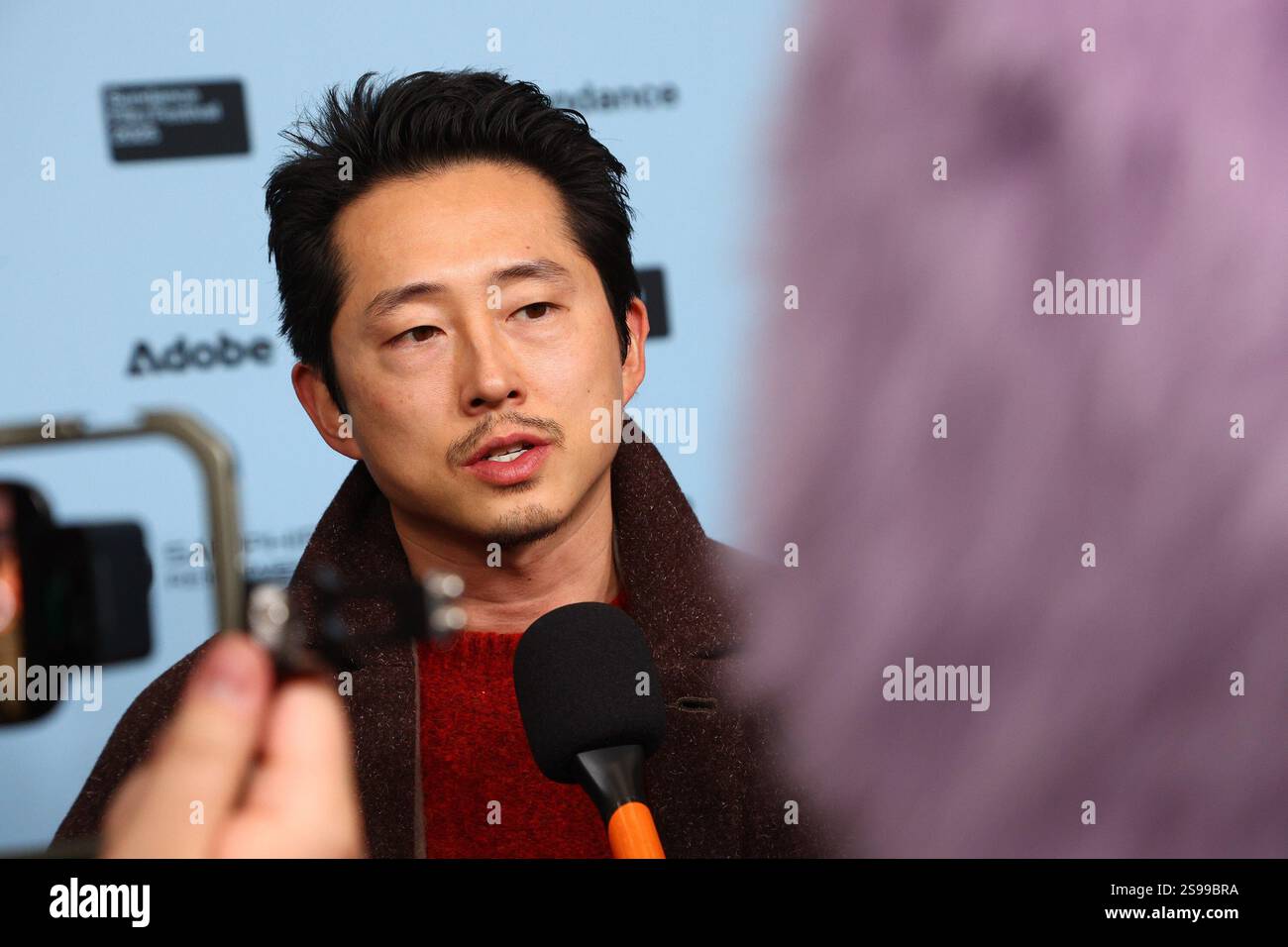 Steven Yeun at arrivals for BUBBLE & SQUEAK Premiere at the Sundance ...