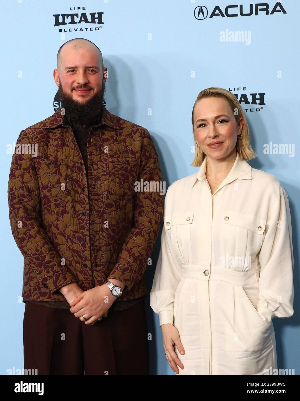 Evan Twohy, Sarah Goldberg at arrivals for BUBBLE & SQUEAK Premiere at ...