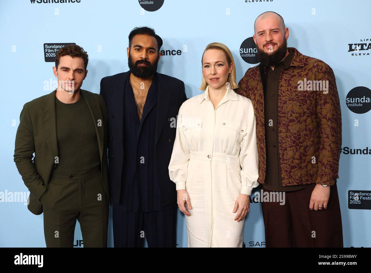 Dave Franco, Himesh Patel, Sarah Goldberg, Evan Twohy at arrivals for ...
