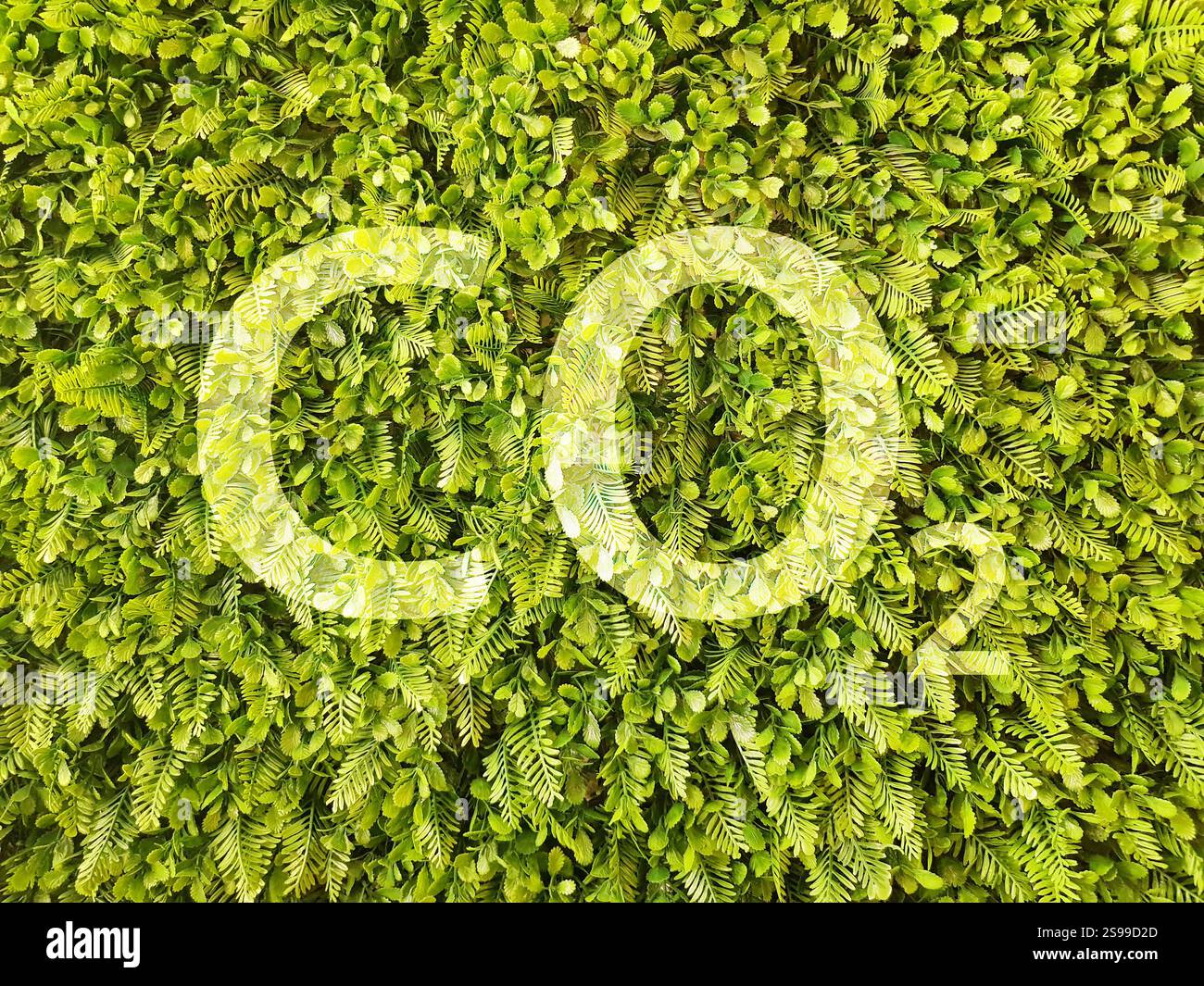 Concept depicting the issue of carbon dioxide emissions and its impact ...