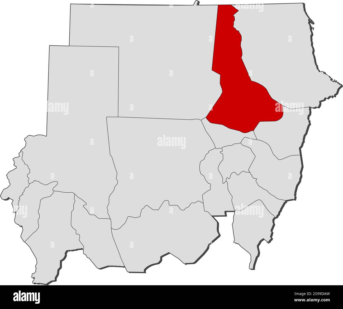 Nile river maps cartography geography nile river hi-res stock ...