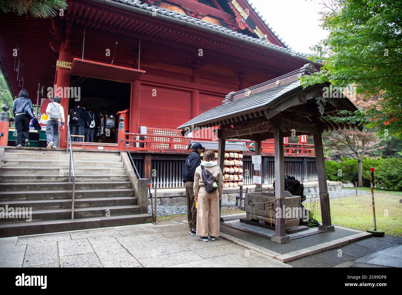 The Kiyomizu Kannon-dō Temple in Uenokoen or Ueno Park in Taito City, Tokyo, Japan Stock Photo ...
