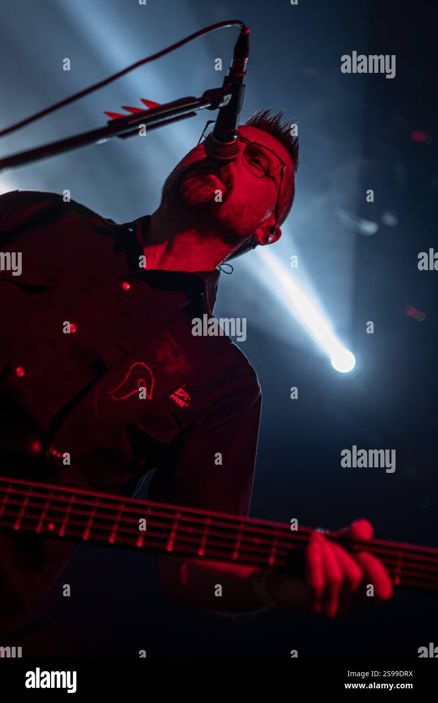 Zagreb, Croatia, 24. 01. 2025. - The performance of Savrseni Marginalci ...