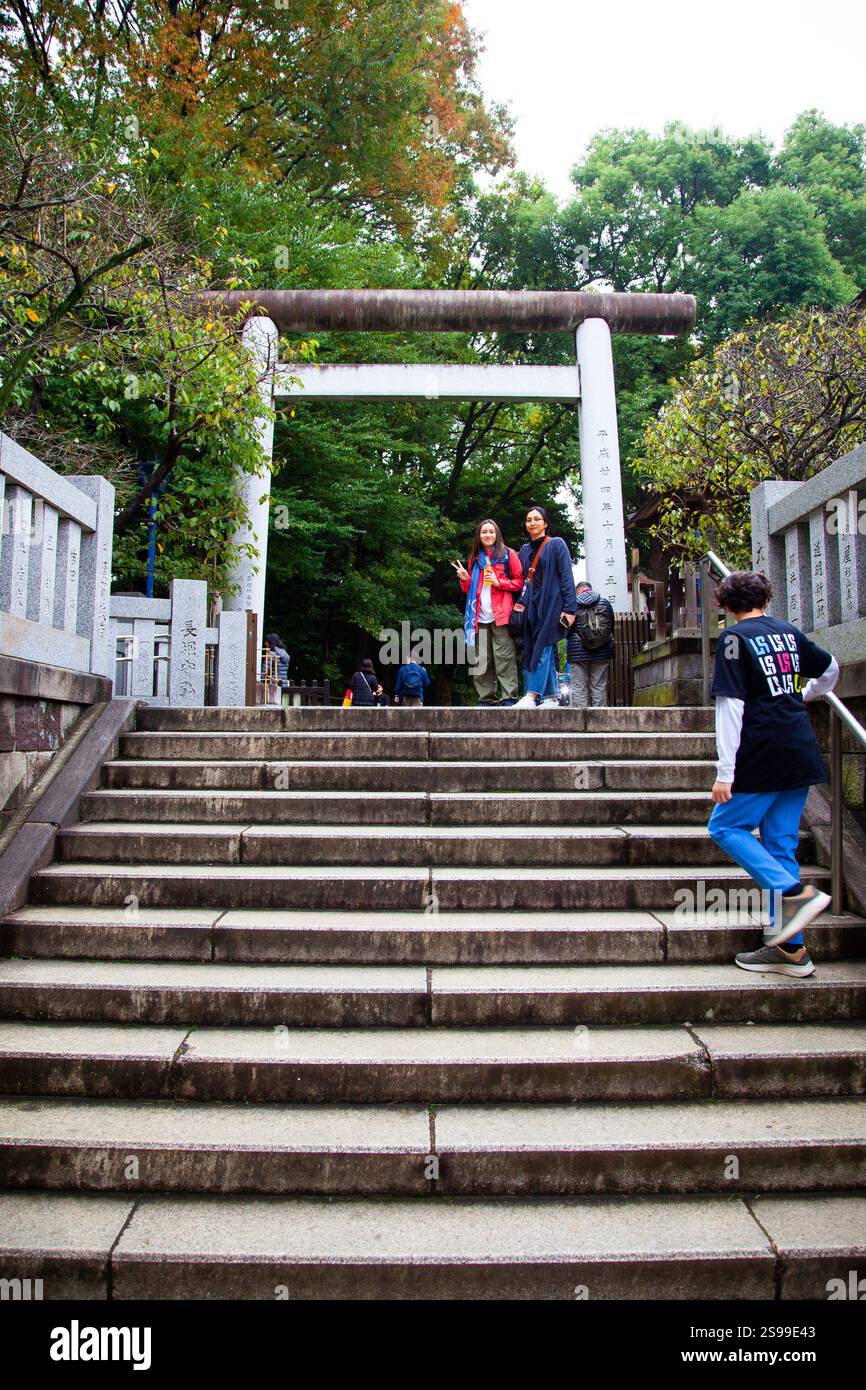 Stone torii gates hi-res stock photography and images - Alamy