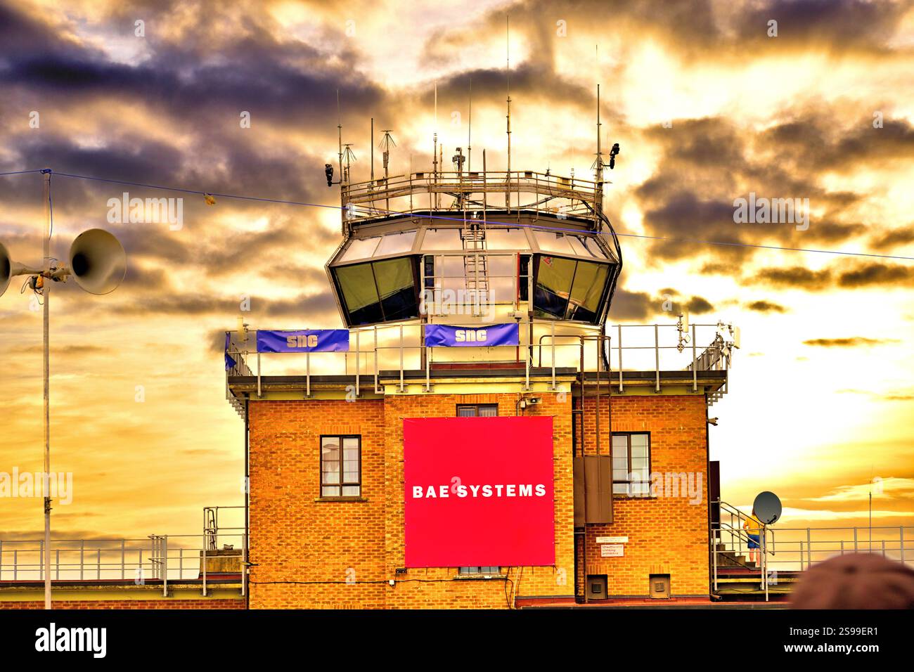 RAF Fairford Control Tower RIAT 2023 air show Saturday 15 July 2023 ...