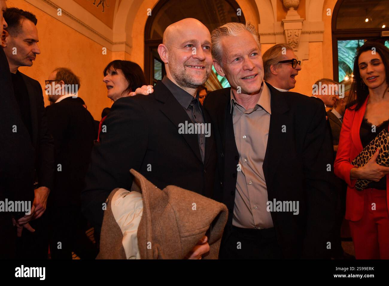 Jürgen Vogel und Steffen Wink / Verleihung des Bayerischen Filmpreis ...