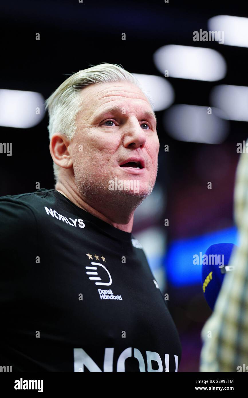 Nikolaj Bredahl Jacobsen (Daenemark, Trainer) DEN, Daenemark vs ...