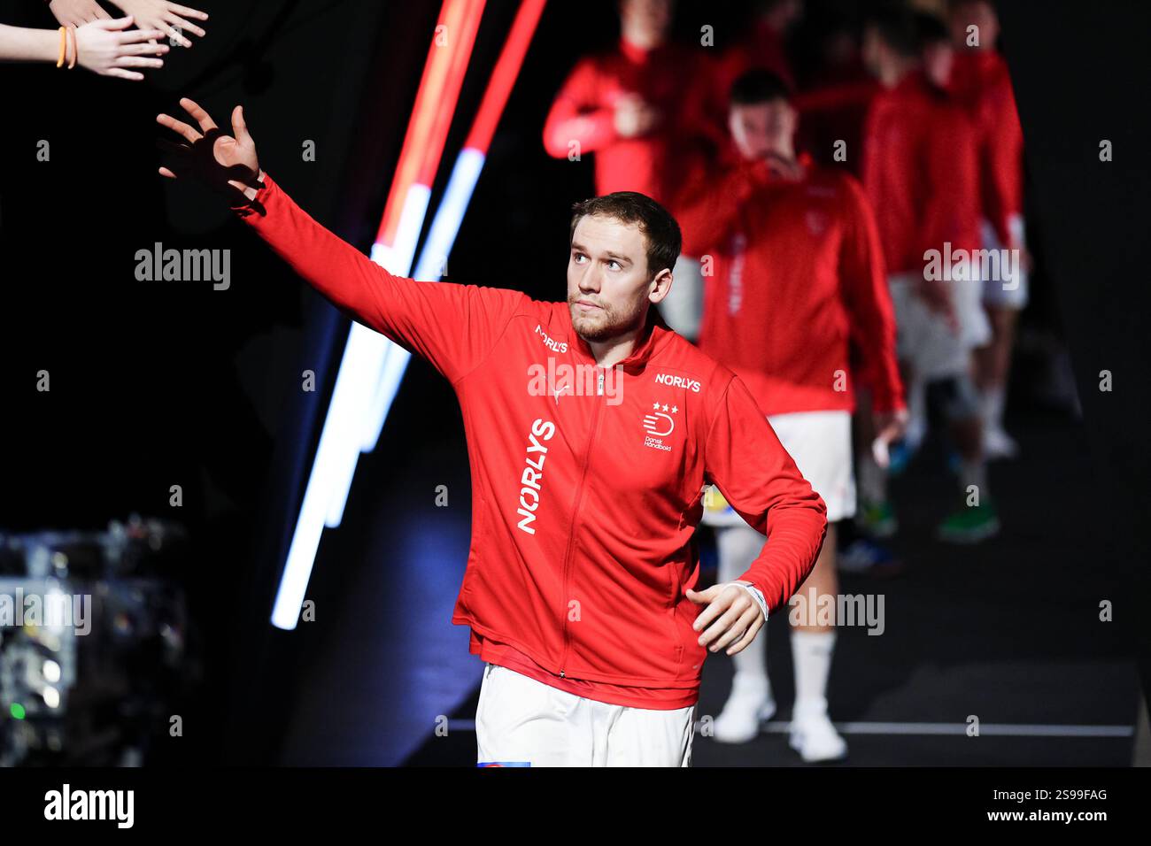 Simon Pytlick (Daenemark, #43) DEN, Daenemark vs. Schweiz, Handball ...
