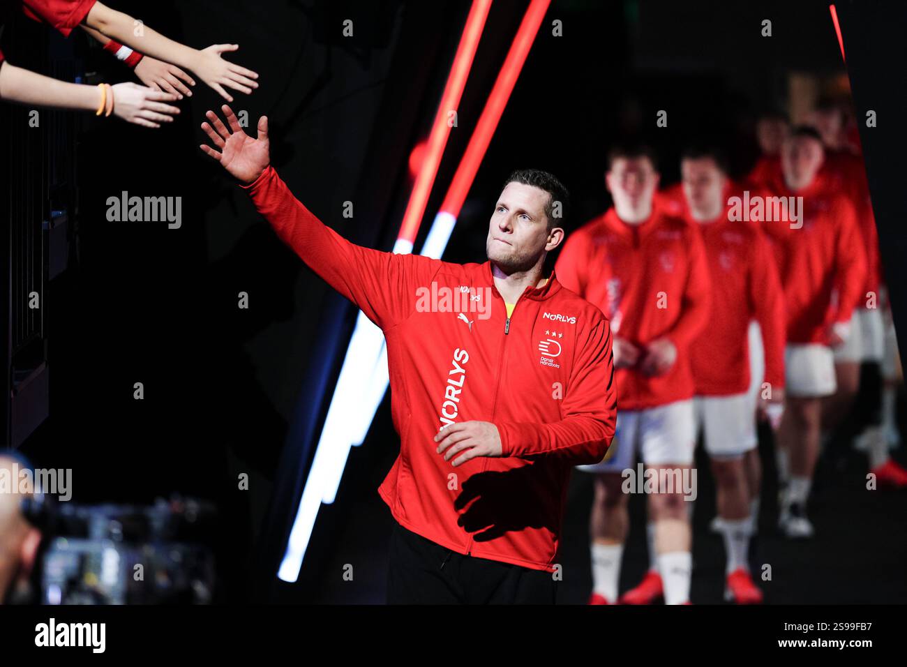 Kevin Moeller (Daenemark, #20) DEN, Daenemark vs. Schweiz, Handball ...