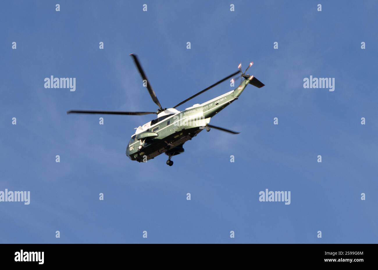 January 24, 2025, Pacific Palisades, California, USA: President Donald ...