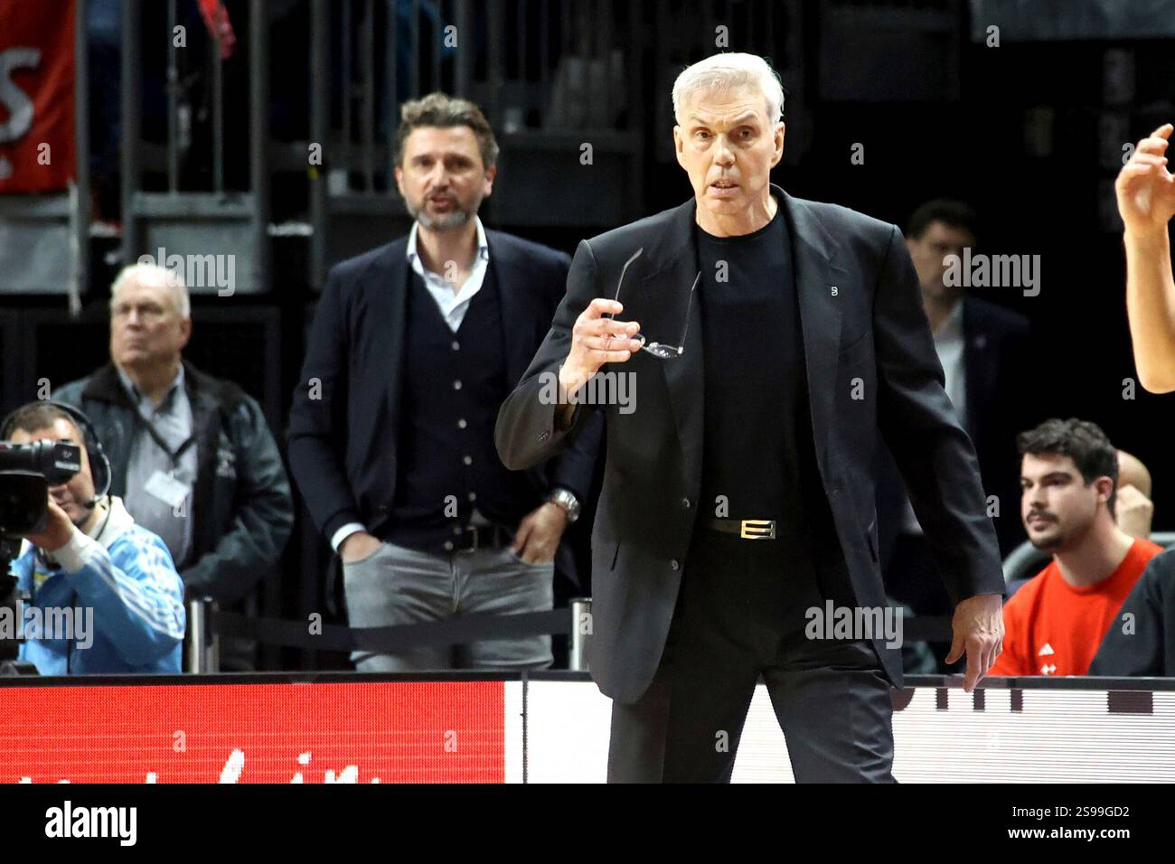 24.01.2025, Uber-Arena, Berlin, DEU, EuroLeague, ALBA vs. Bayern ...