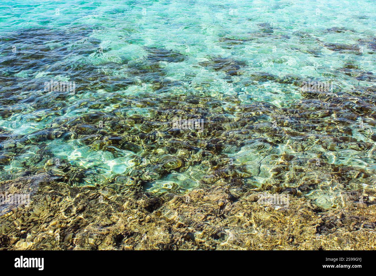 Beautiful clean water background. Mediterranean sea water background ...