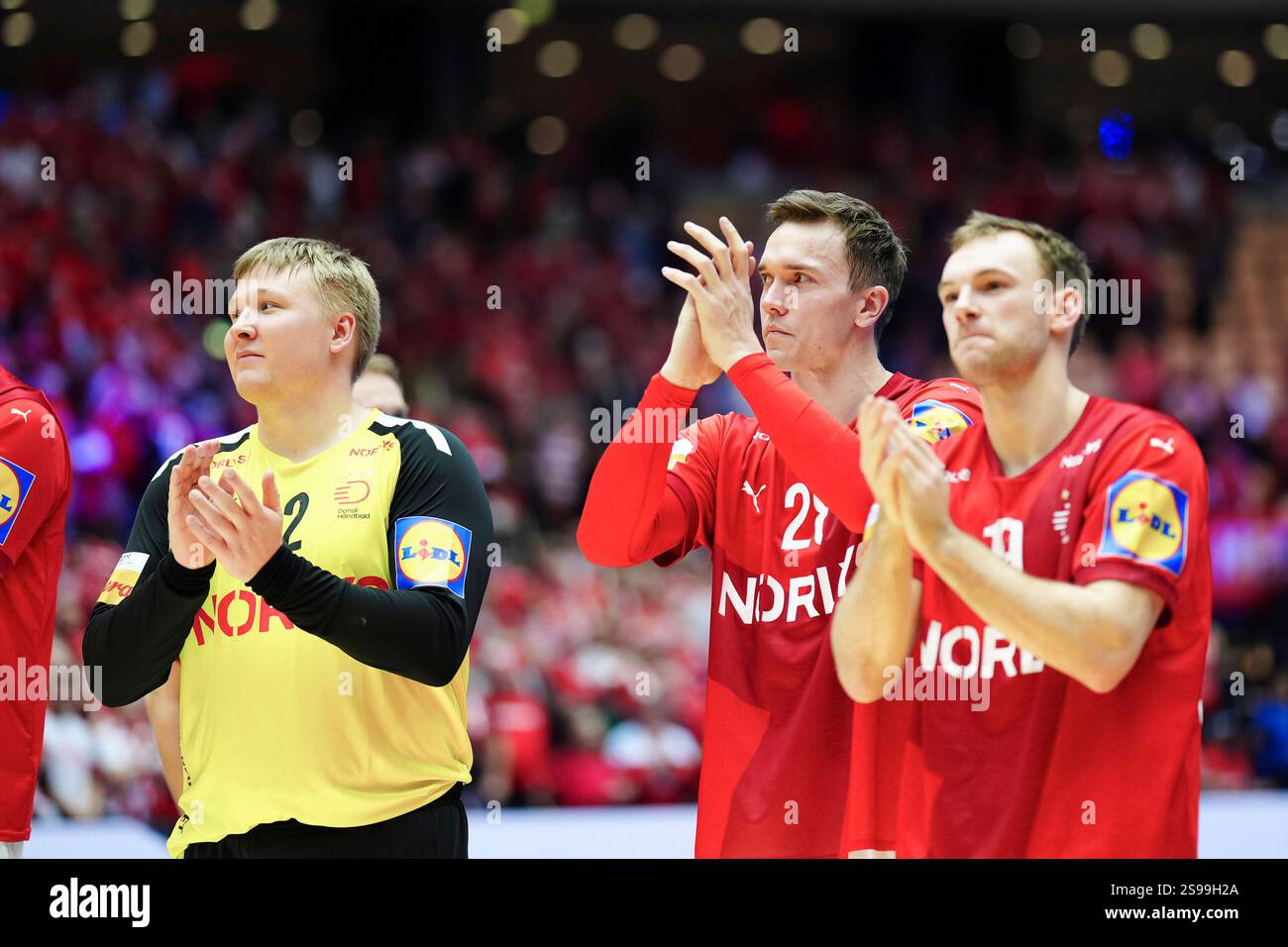 Emil Nielsen (Daenemark, #12), Lasse Bredekjaer Andersson (Daenemark ...