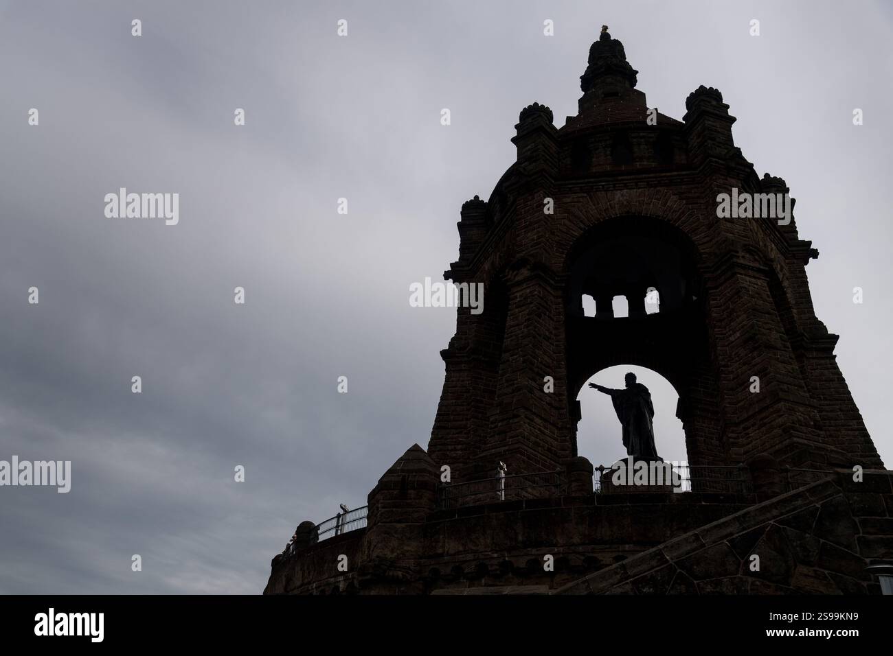 88 meter heigh Kaiser Wilhelm Denkmal (Emperor William Monument) 1892 ...