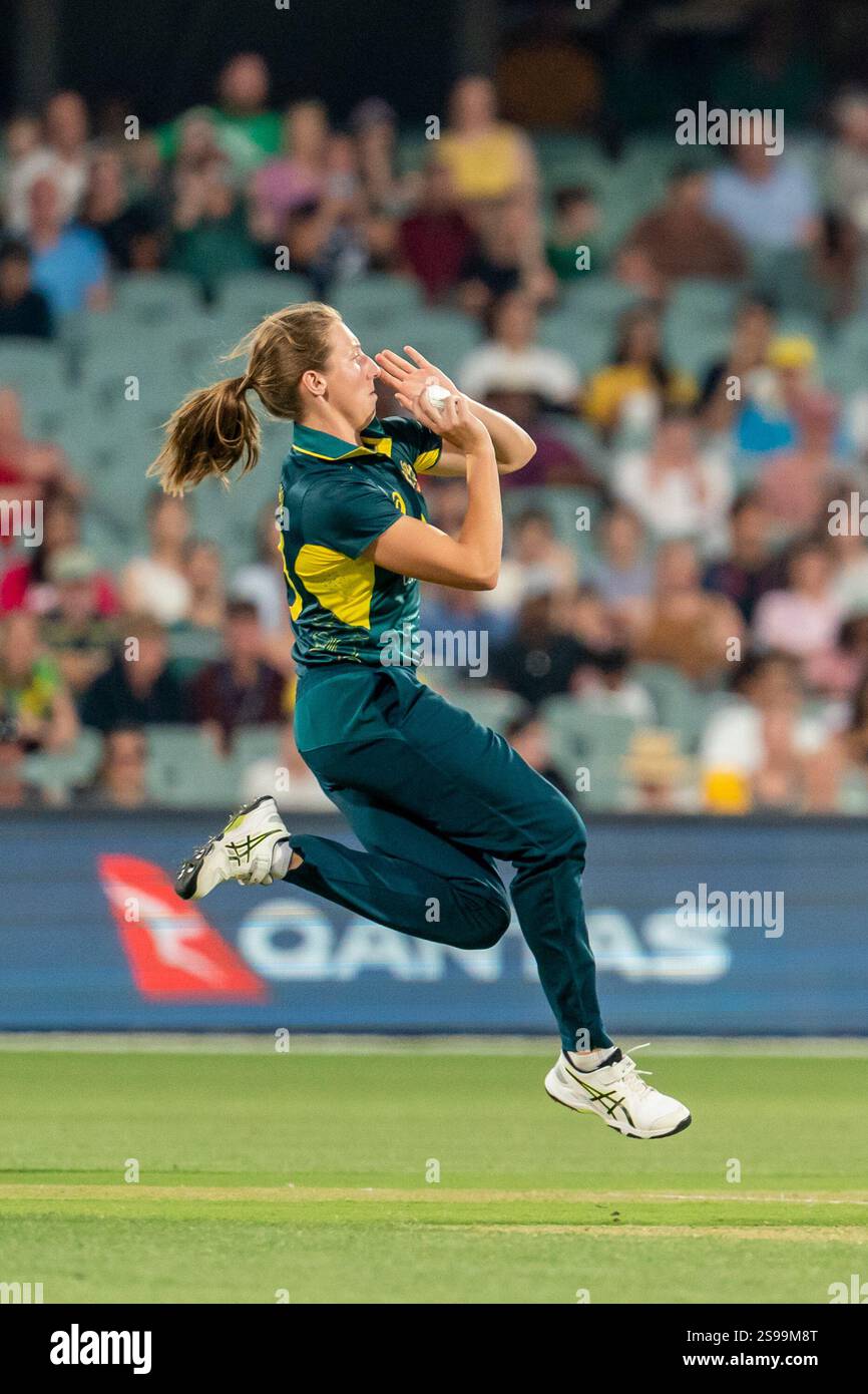 Adelaide, Australia, January 25th 2025: Darcie Brown (28 Australia ...