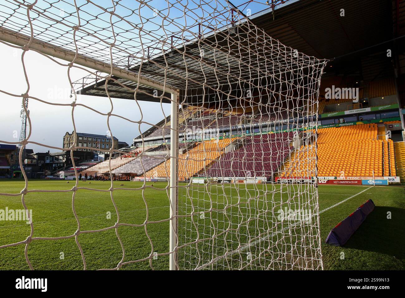 The University of Bradford Stadium, Bradford, England - 25th January ...