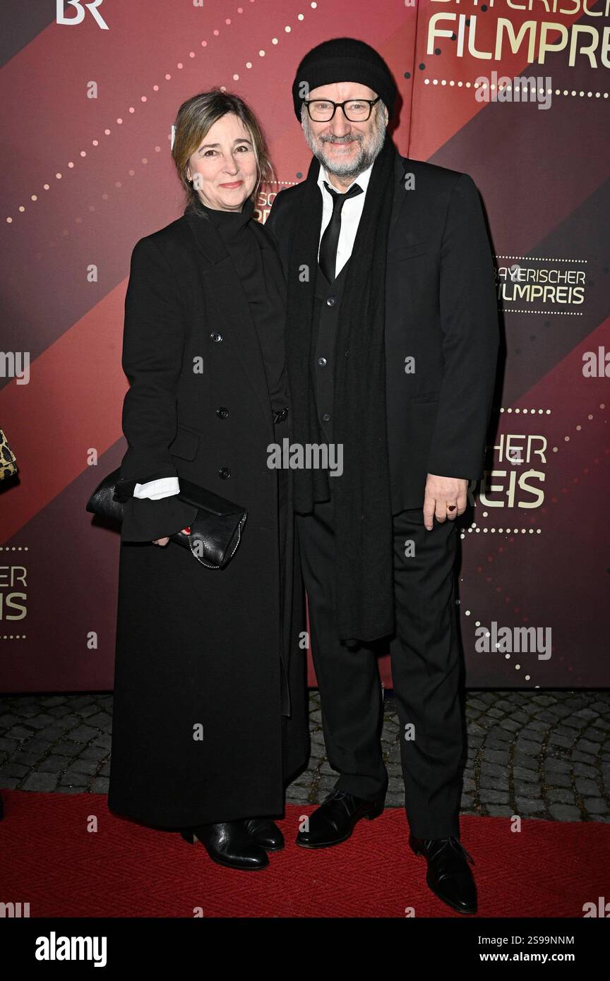 Christina Scholz und Rainer Bock bei der Verleihung des 46. Bayerischen ...