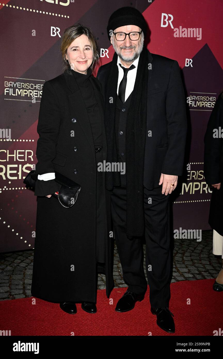 Christina Scholz und Rainer Bock bei der Verleihung des 46. Bayerischen ...
