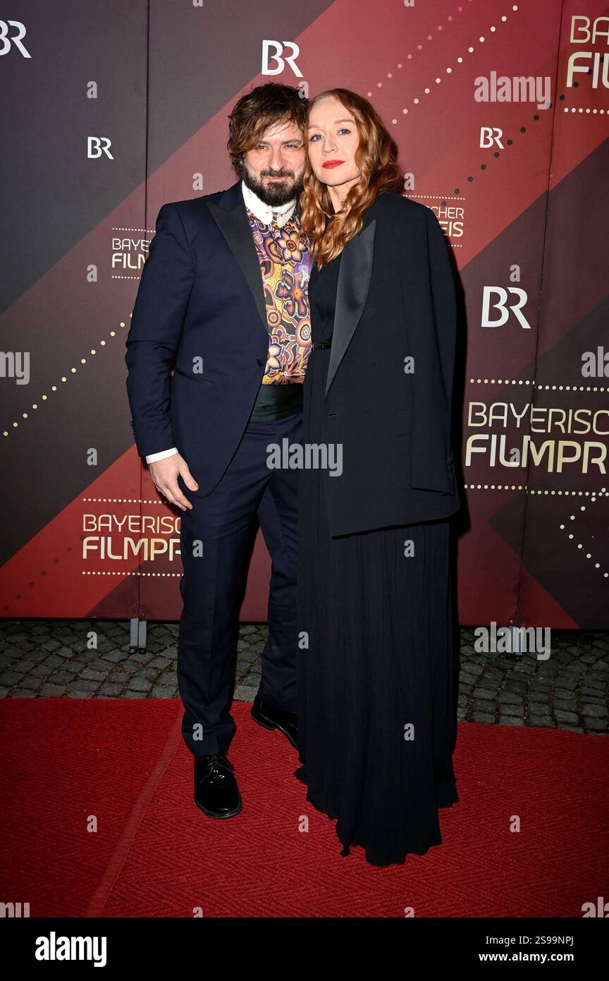 Daniel Christensen und Brigitte Hobmeier bei der Verleihung des 46 ...