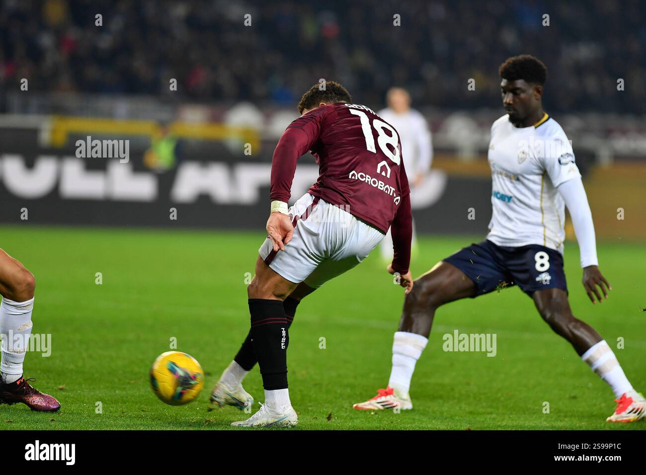 Che Adams of Torino FC scores a goal during Serie A 2024/25 match ...