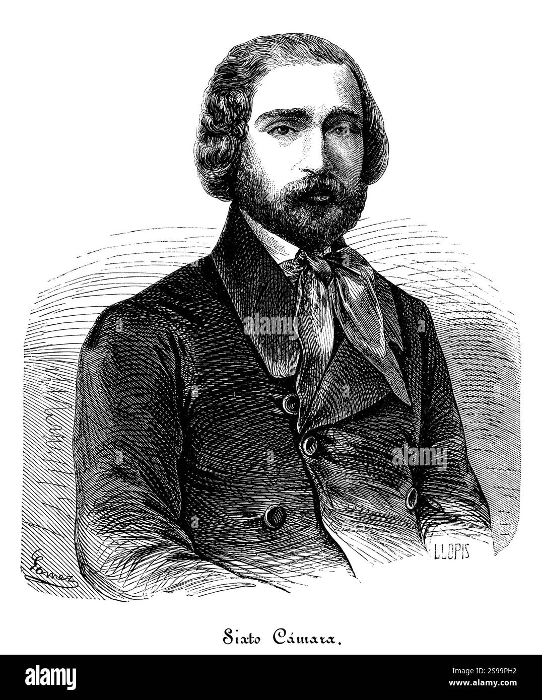Sixto Sáenz de la Cámara (1825-1859), conocido como Sixto Cámara ...