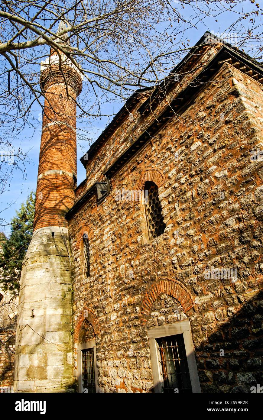 Ishak Pasa Mosque, located in a former Byzantine church, Sutanahmet ...