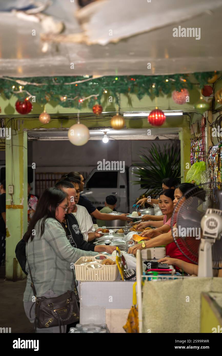 Self-service diner restaurant in Cebu Philippines Stock Photo - Alamy
