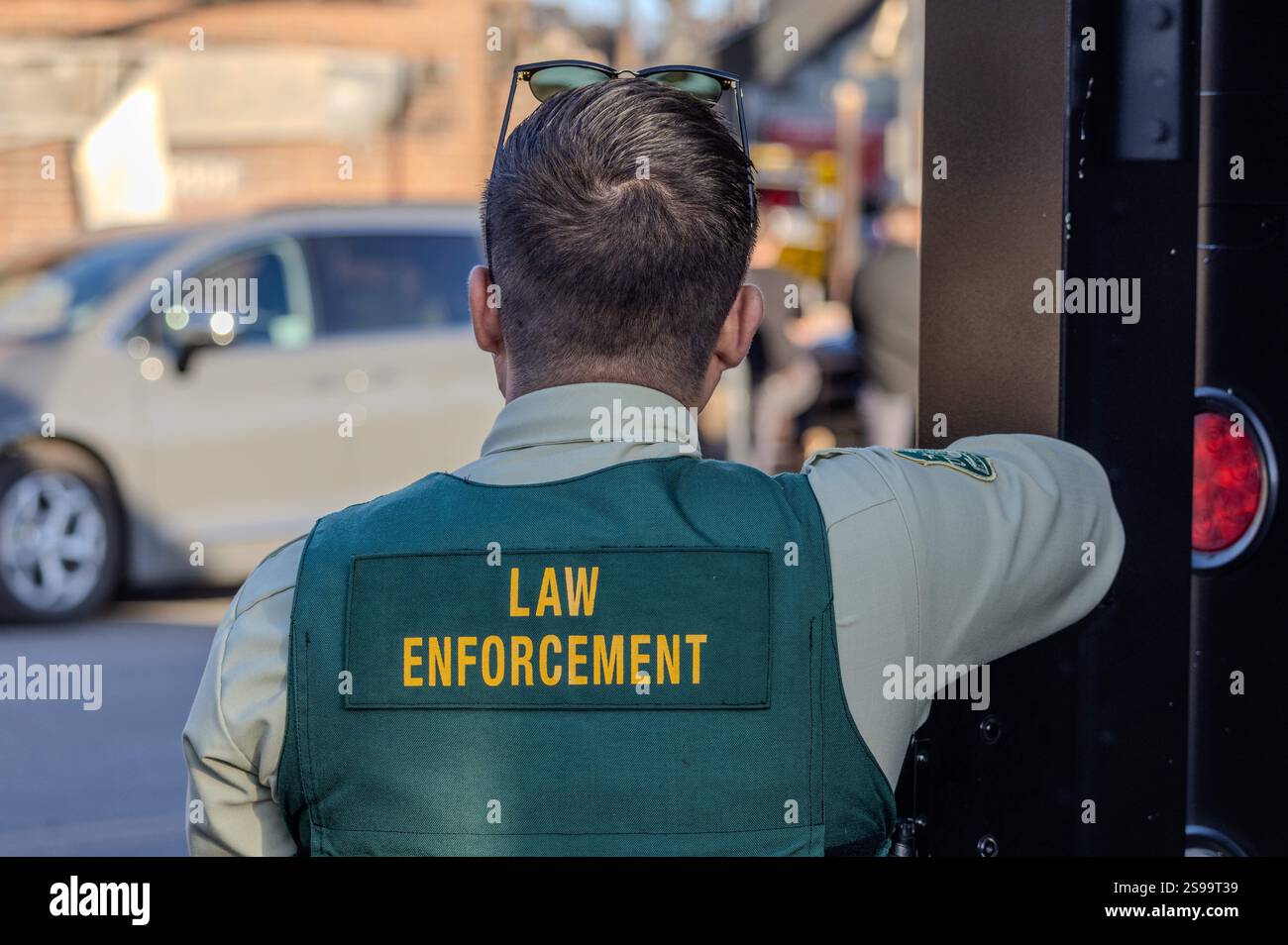 January 24, 2025, Pacific Palisades, California, USA: A US Forest ...