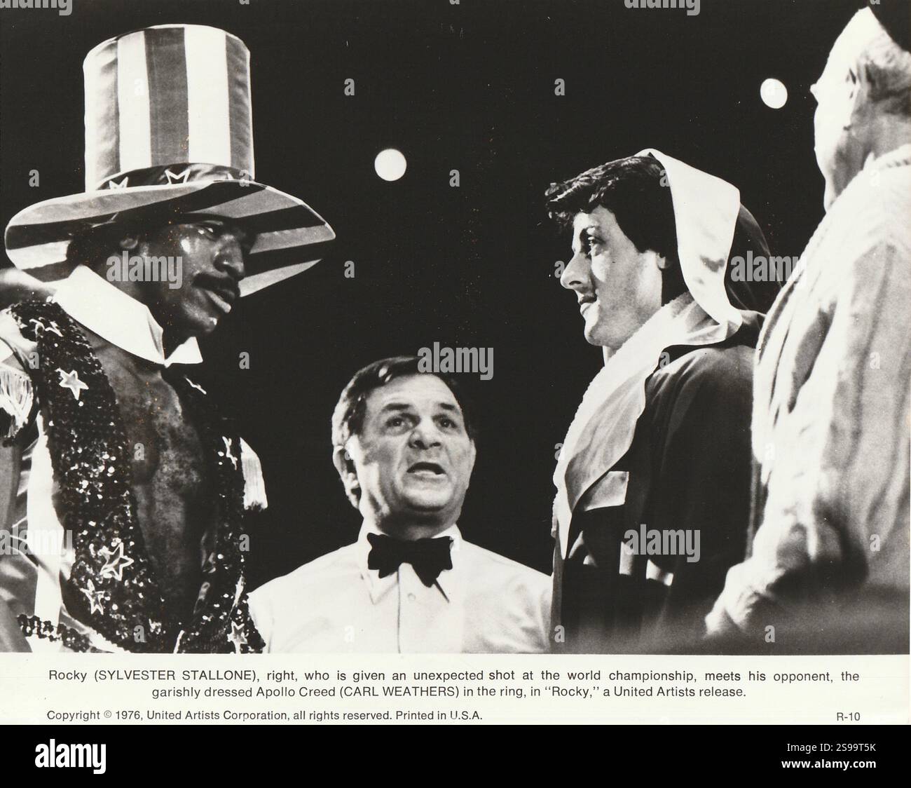 Rocky (United Artists, 1977). Starring Sylvester Stallone, Talia Shire ...