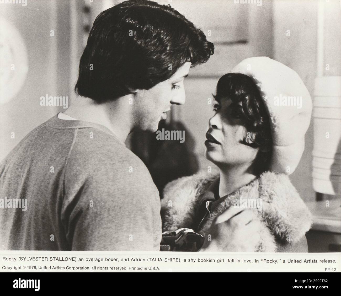 Rocky (United Artists, 1977). Starring Sylvester Stallone, Talia Shire ...