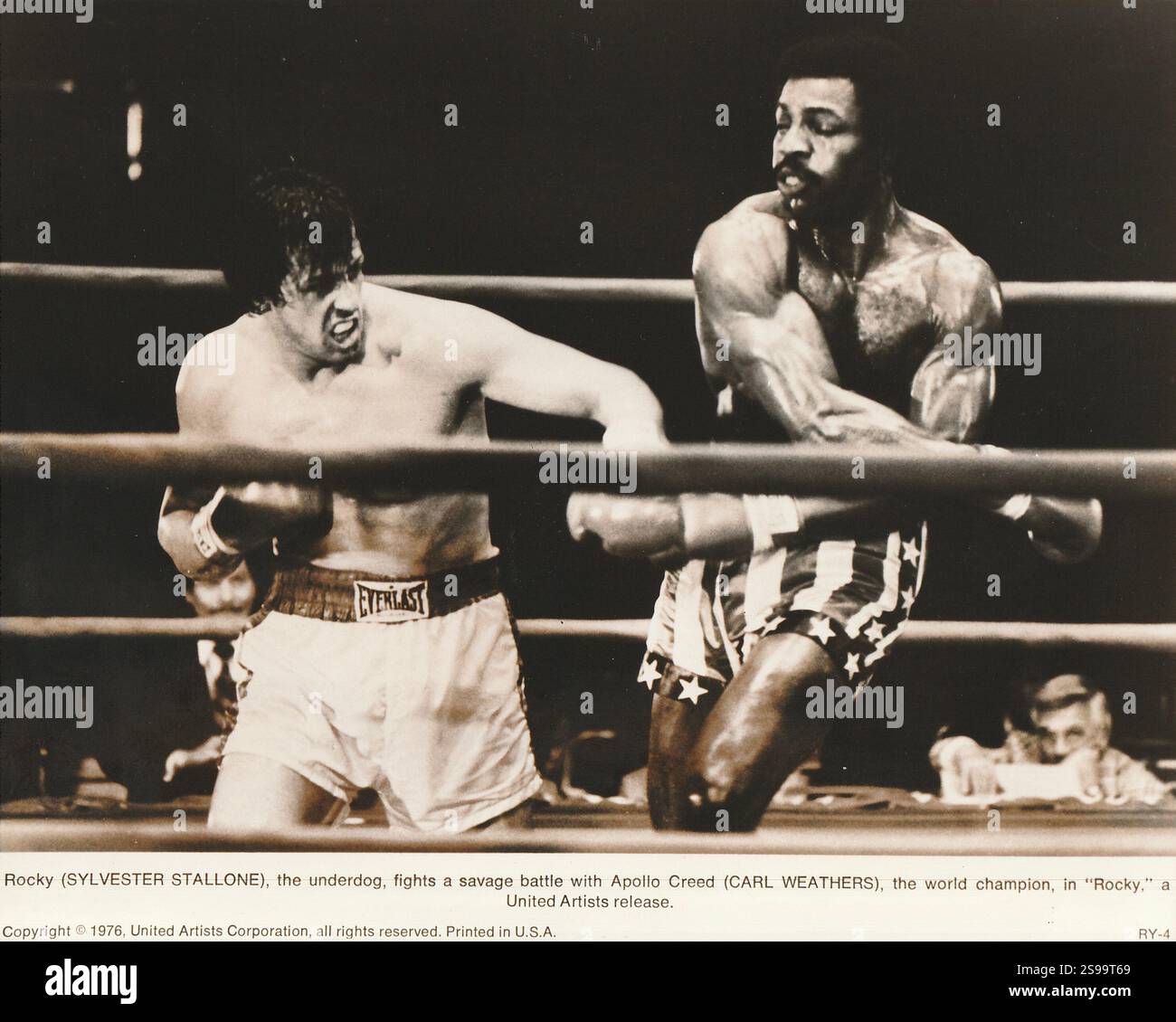 Rocky (United Artists, 1977). Starring Sylvester Stallone, Talia Shire ...