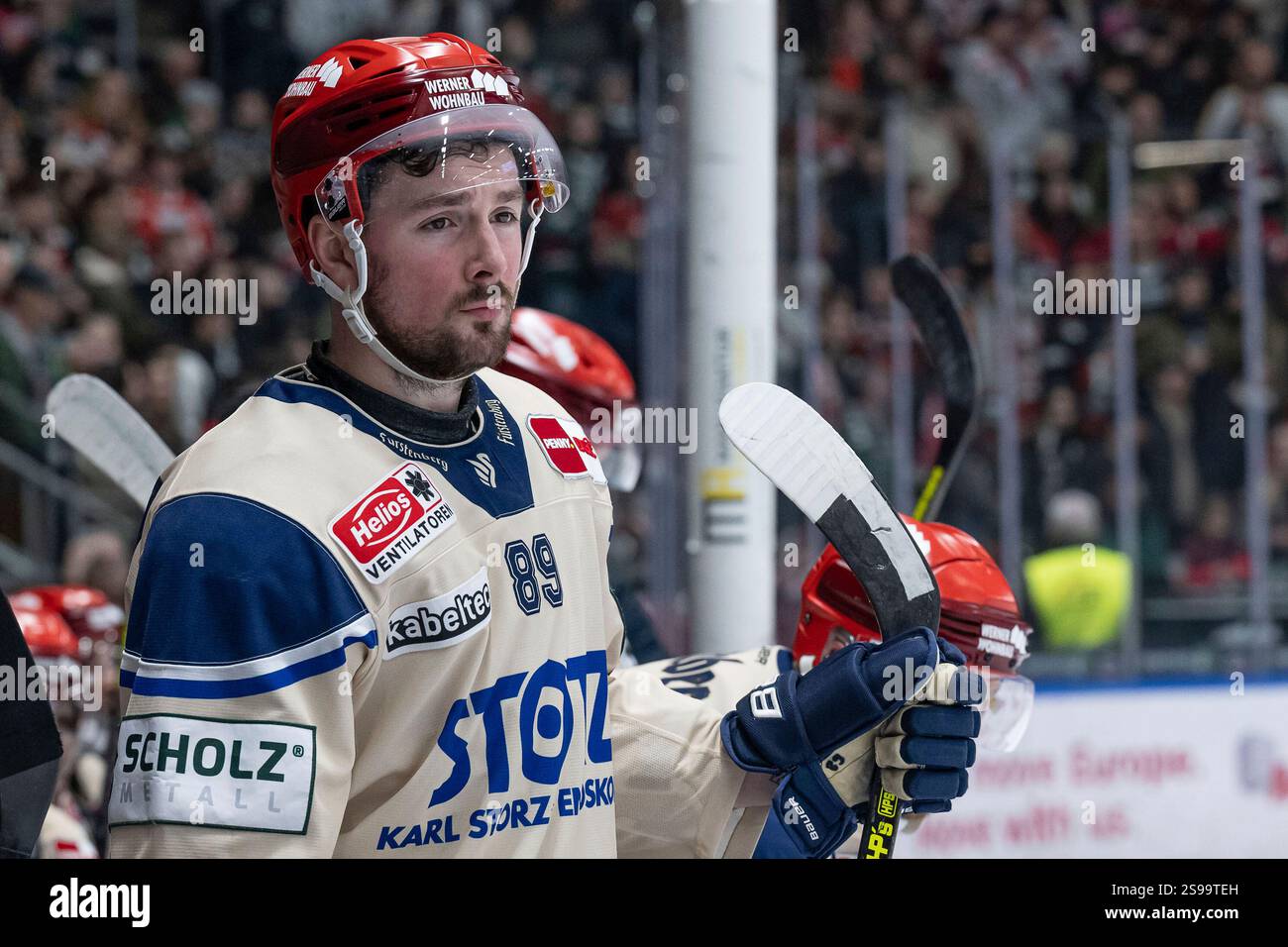 Zach Senyshyn (Schwenninger Wild Wings, #89). GER, Augsburger Panther ...