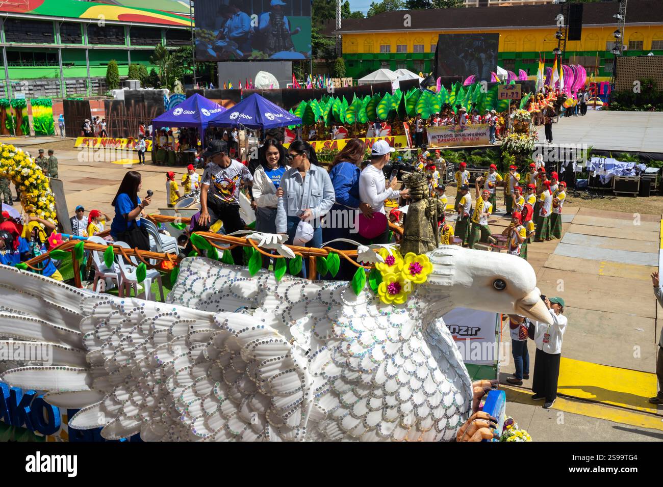 2025 Float, moving vehicle installation representing local business Ako ...