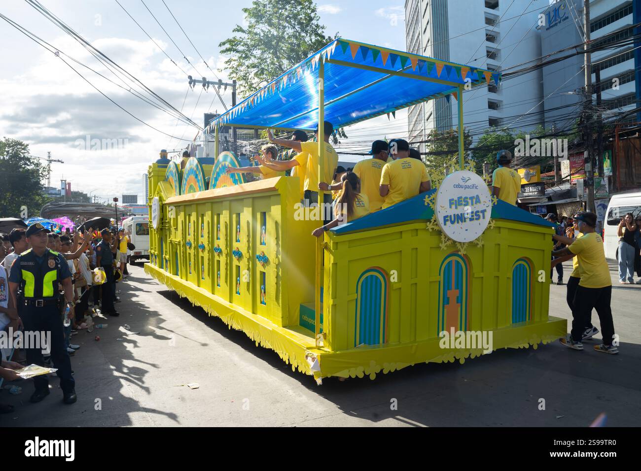 2025 Float, moving vehicle installation representing local business ...