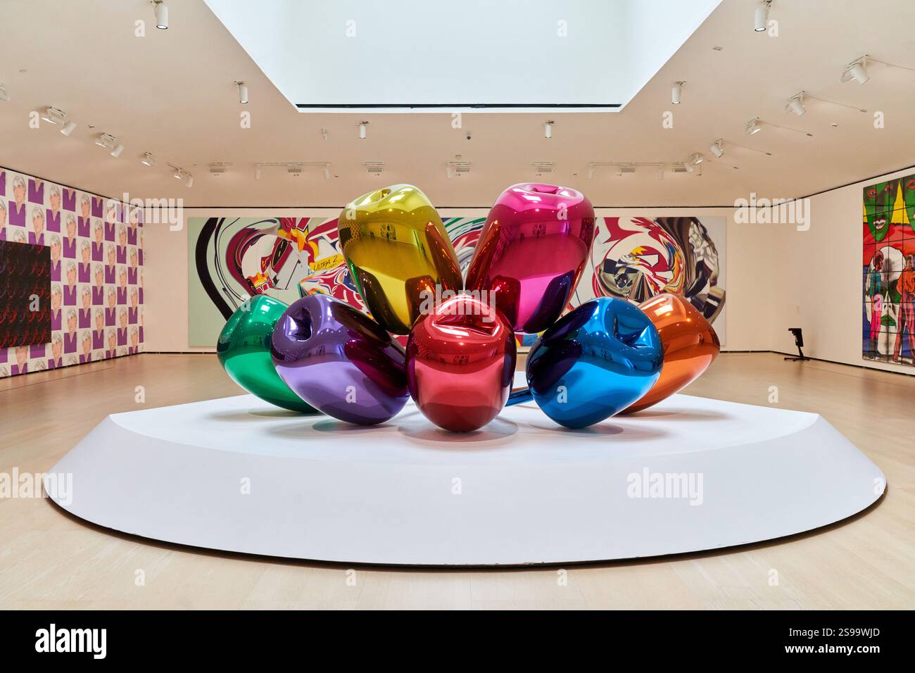JEFF KOONS, (1955-), Tulips, 1995-2004, Guggenheim Museum, Bilbao ...