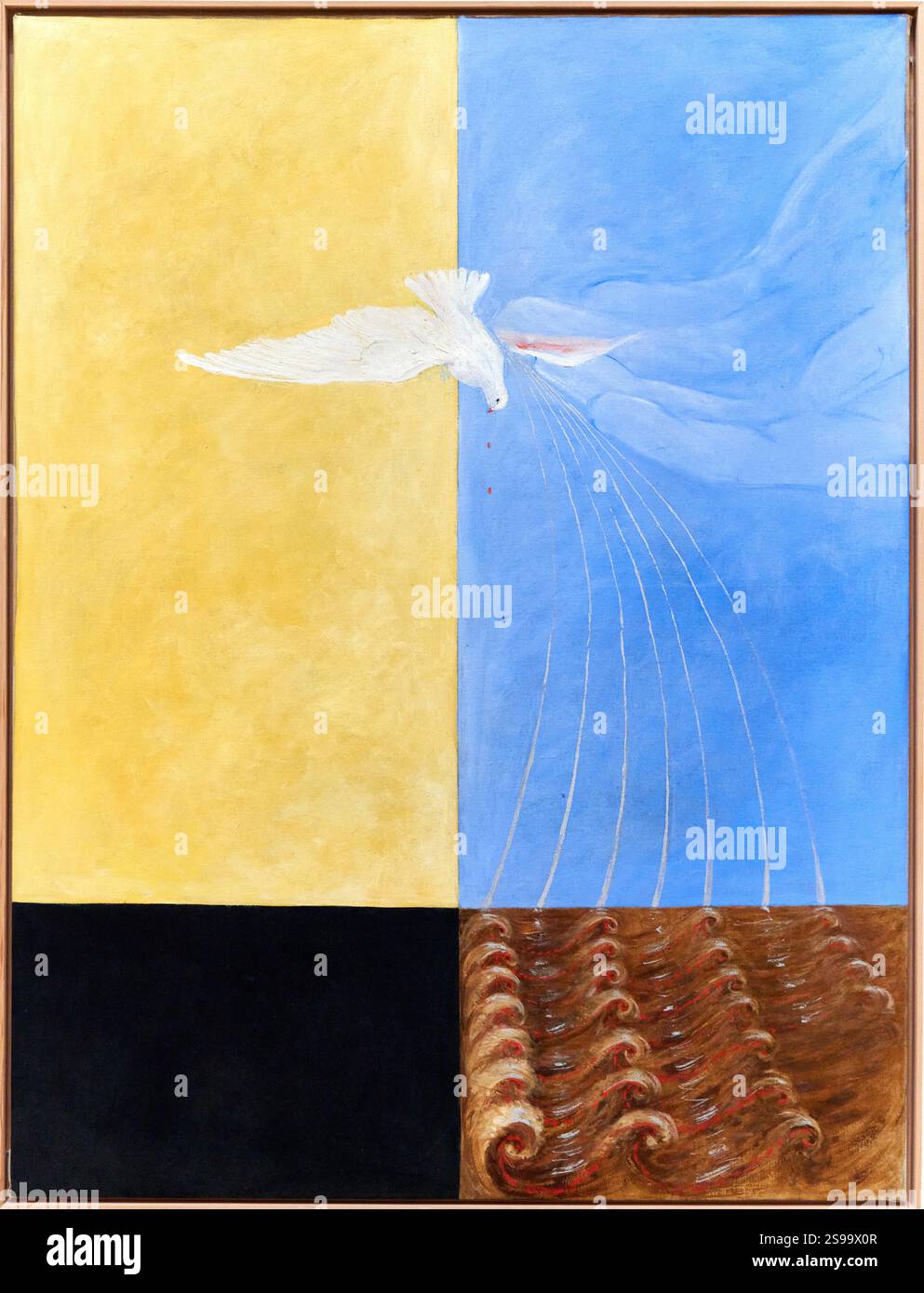 THE UW SERIES, The Dove, Group IX, 1915, Oil on canvas, Hilma Af Klint ...
