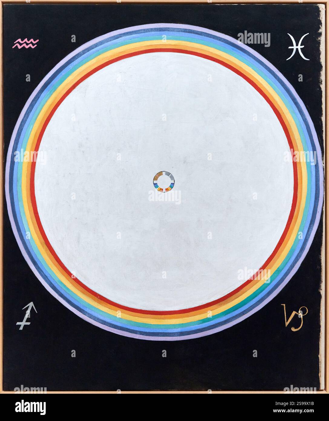 THE UW SERIES, The Dove, Group IX, 1915, Oil on canvas, Hilma Af Klint ...